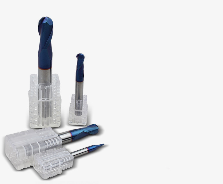 CNC Ball Nose Router Bits Ball Nose 2 Flutes Carbide End Mill