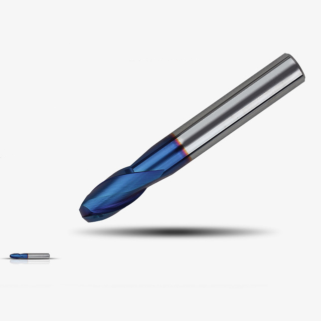 CNC Ball Nose Router Bits Ball Nose 2 Flutes Carbide End Mill