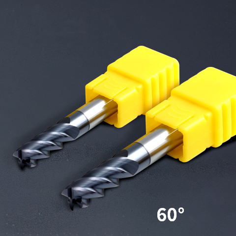 Hot New Products Rough End Mill Vs Finish End Mill - hrc60 Carbide 4 ...