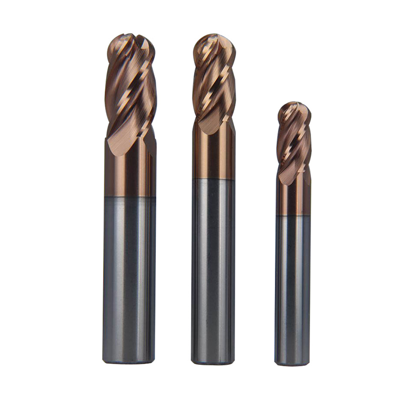 HRC55 4 Flutes Ball Nose Cutter End Mill