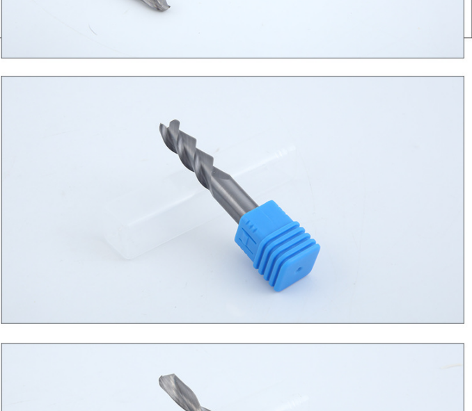 4 flutes 2mm End Mill Aluminium Steel End Mill Cutting