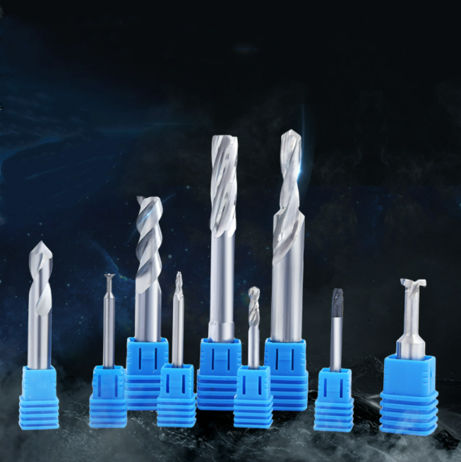 4 flutes 2mm End Mill Aluminium Steel End Mill Cutting