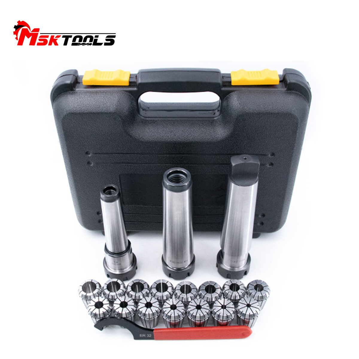 Milling Lathes Spindle Tool R8-ER32 Collet Chuck Set