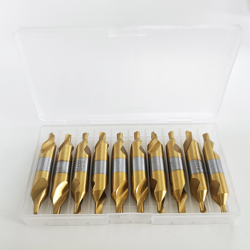 HSSE with TIN Coating Center Drill Bits